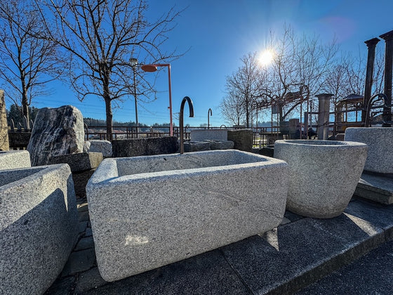 Granitbrunnen Exklusive für den Garten nach Bedarf - Steiner Naturstein